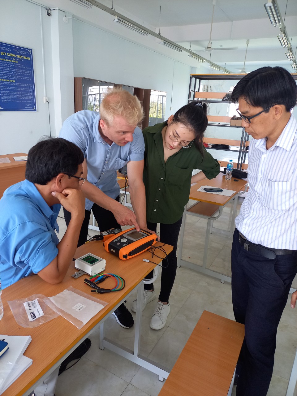 “Developing capacity for teachers on using PV equipment” training at ...