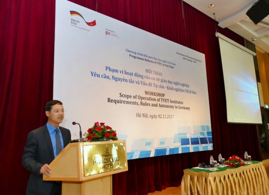 Scope of Operation of TVET Institutes in Germany - TVET