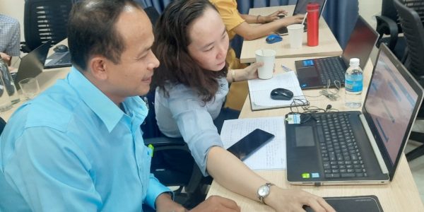Follow-up activities to improve digital competency for staff and teachers at Ninh Thuan ...